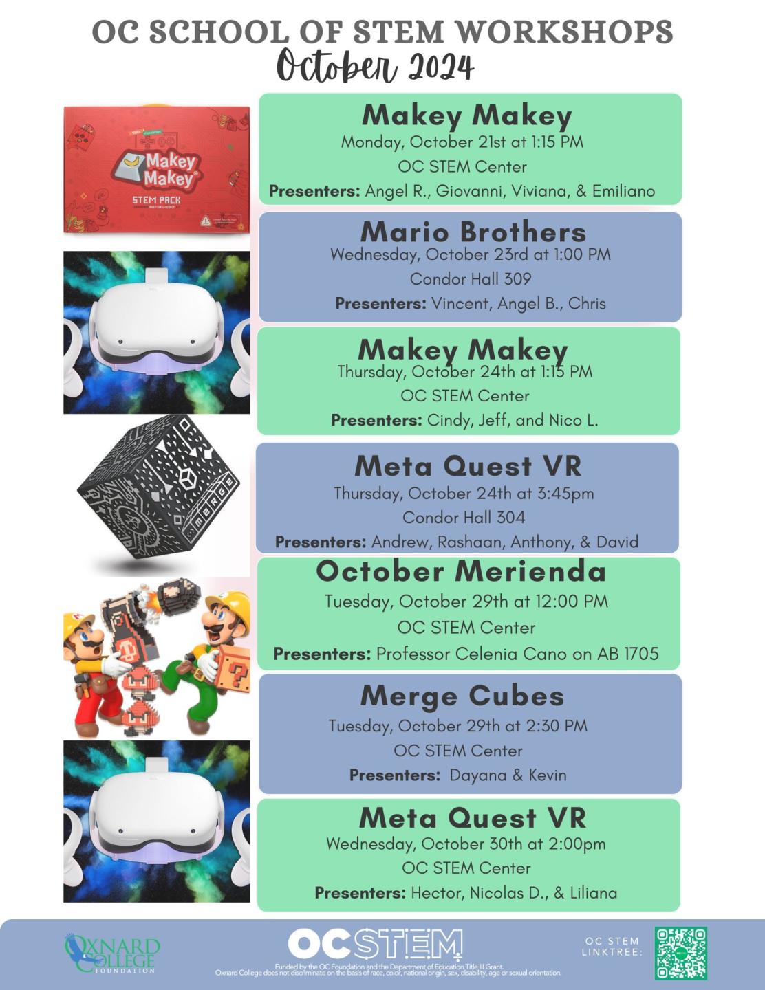 Fall OC STEM Campaign Week 11 | Oxnard College